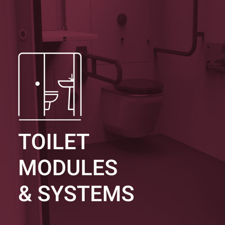 Modular toilet for train | Rolen